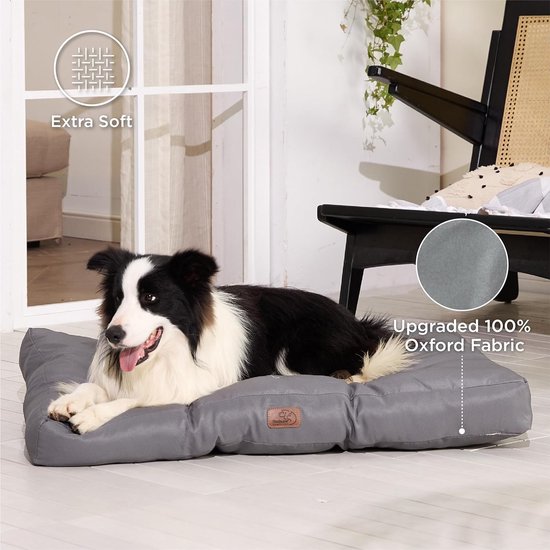 Hondenbed, groot, waterdicht, hondenkussen van Oxford-stof, ideale mat ...