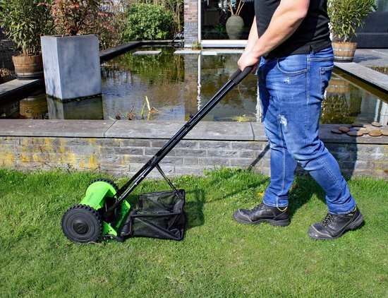 Profeco handmaaier 40cm - Handgrasmaaier - Kooimesmaaier met 18L ...