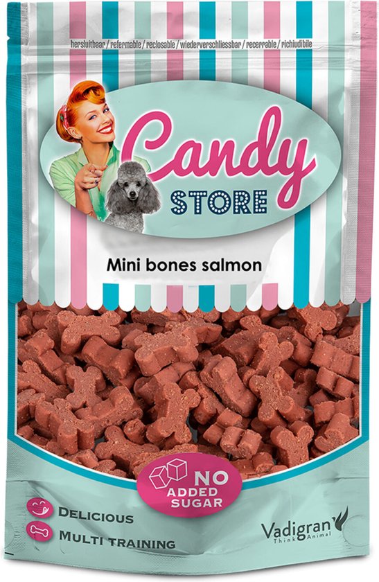 Candy Store - Candy Mini Bones zalm 180g | bol