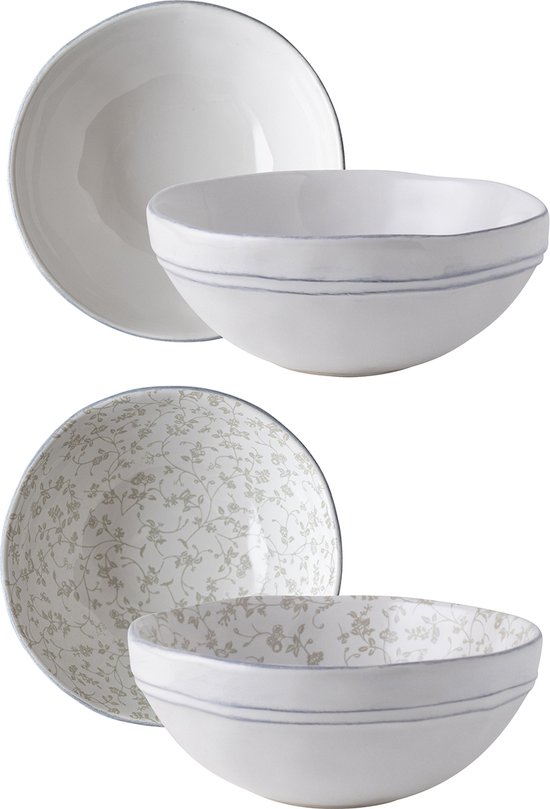 Laura Ashley Artisan Collectables Kommen set van 4 - Schaaltjes - Ø13cm ...