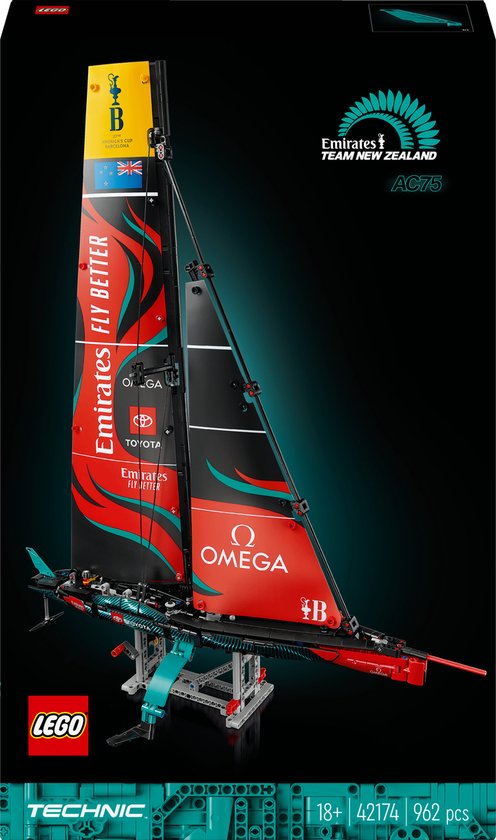 LEGO Technic - Emirates Team New Zealand AC75 jacht Set - 42174 | bol