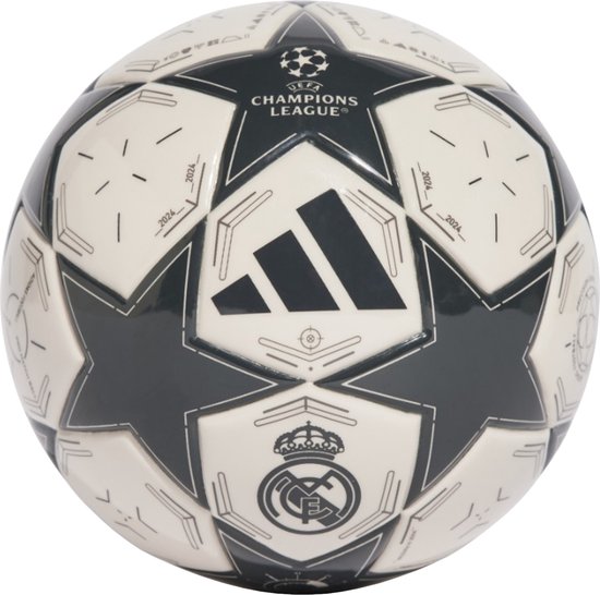 adidas UEFA Champions League Real Madrid Mini Ball IX4054, Unisex ...
