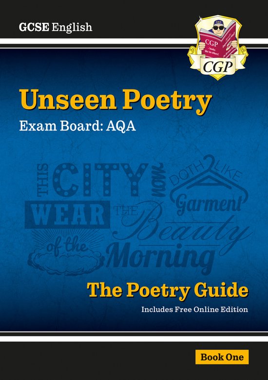 GCSE Eng Lit AQA Uns Poetry Study & Exam | 9781782943648 | Cgp Books ...