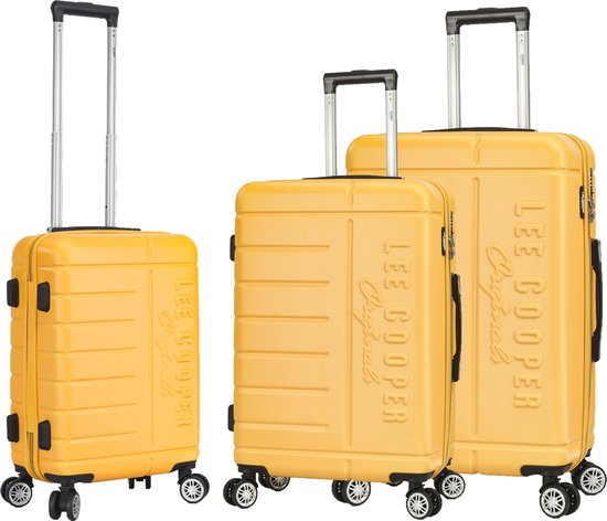 Lee Coooper - Reiskofferset - Koffers - 3 stuks - Reiskoffer met 4 ...