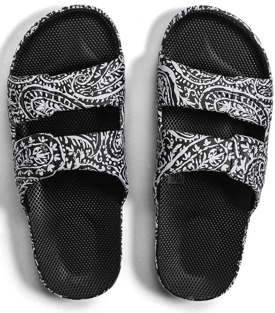 Freedom Moses Slippers KASH BLACK | bol