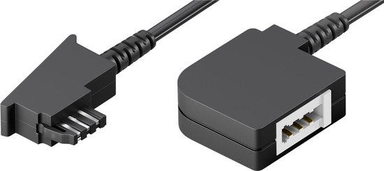 Goobay TAE-F Extension Cable 4-Pin 3 m | bol