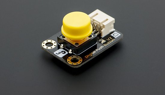 Gravity: Digital Push Button DFR0029 - Kleur Geel - geschikt voor Arduino | bol