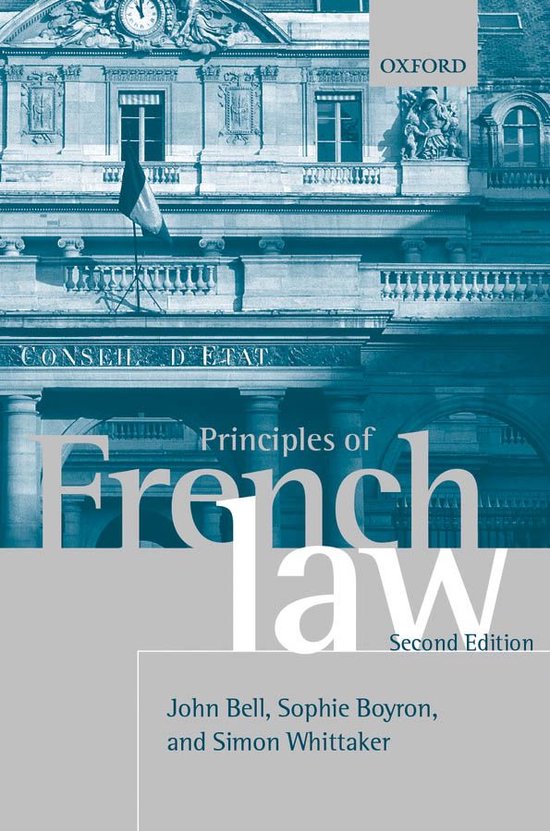Principles of French Law (ebook), John Bell | 9780191018893 | Boeken ...