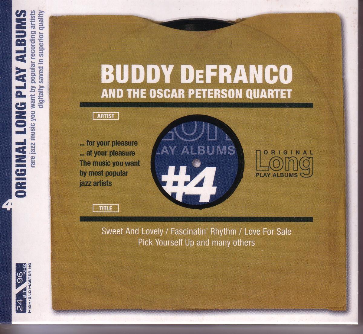 Vol. 4, Buddy Defranco | CD (album) | Muziek | bol