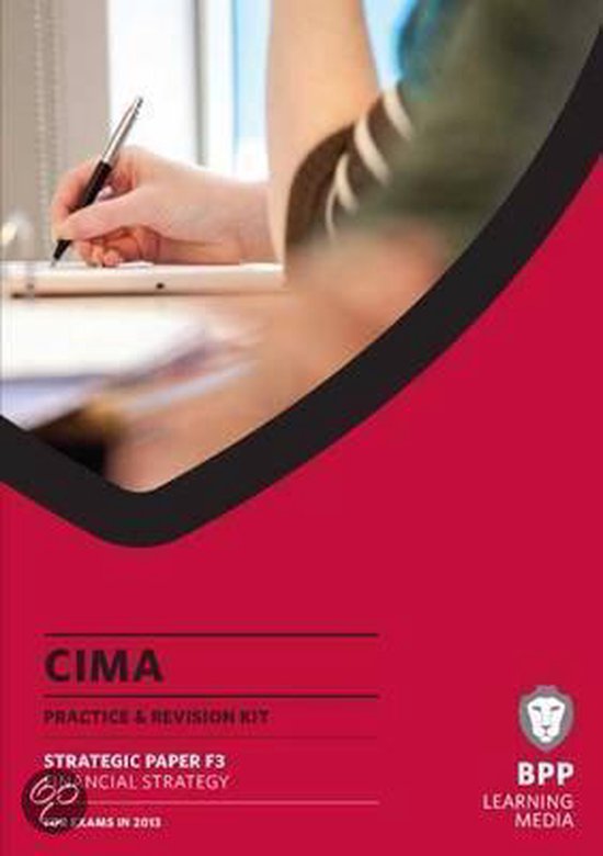 Cima - Financial Strategy: Revision Kit | 9781445366197 | BPP Learning ...