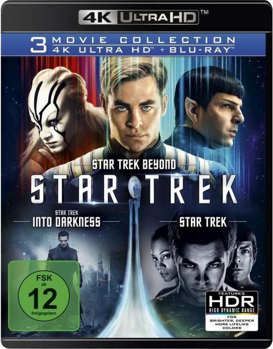 Star Trek: Three Movie Collection (Ultra HD Blu-ray & Blu-ray) | Dvd's ...
