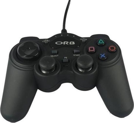 Orb PS3 Wired Controller - Black | bol