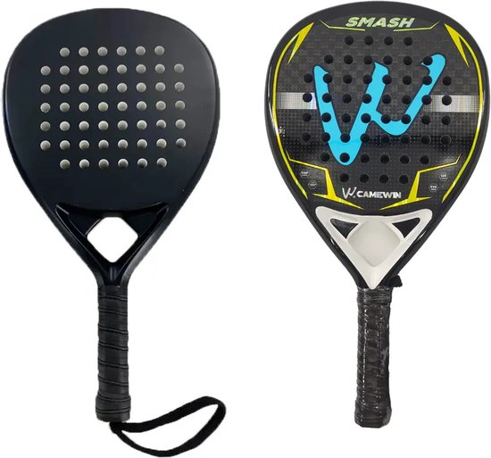 MEWAVE CAMEWIN© - Padel Racket – 12k - Blauw – inclusief Opberghoes ...