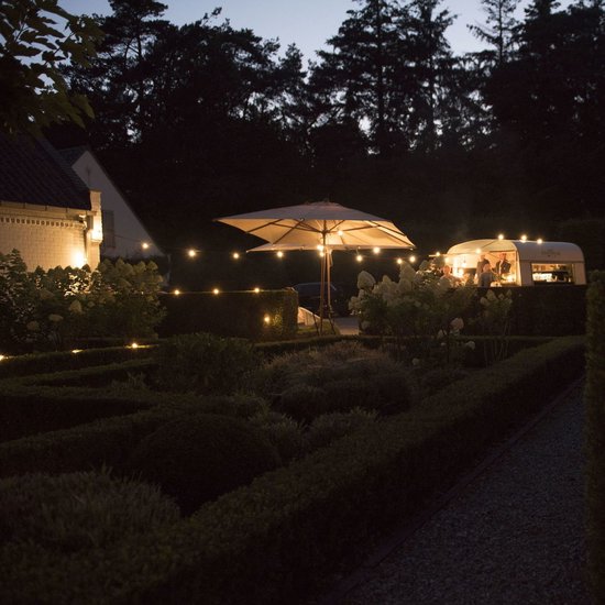 LumenXL lichtsnoer voor buiten 10 meter 30 fittingen - 1 watt 2650K U ...