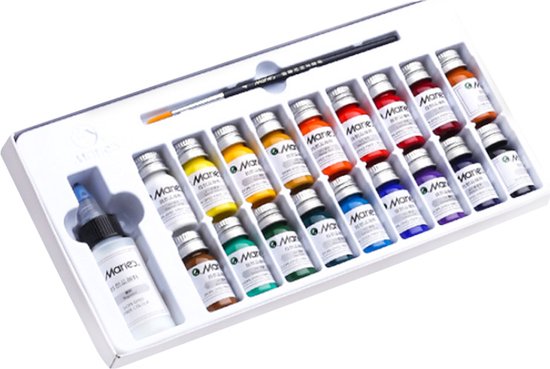 ProTech3D – 3D Model paint set 18 colours - Verfset - Verfkit ...