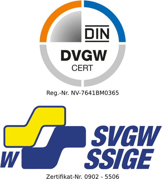 Bocht - 1 1/4" - No. 1 - bi. bu.dr. - DVGW en SVGW certificaat - staal ...