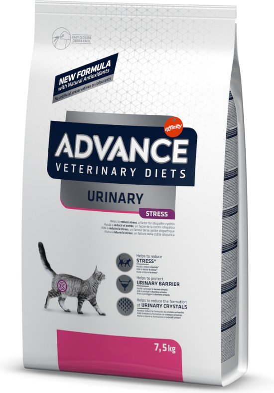 Advance veterinary diet cat urinary stress kattenvoer 7,5 kg | bol.com