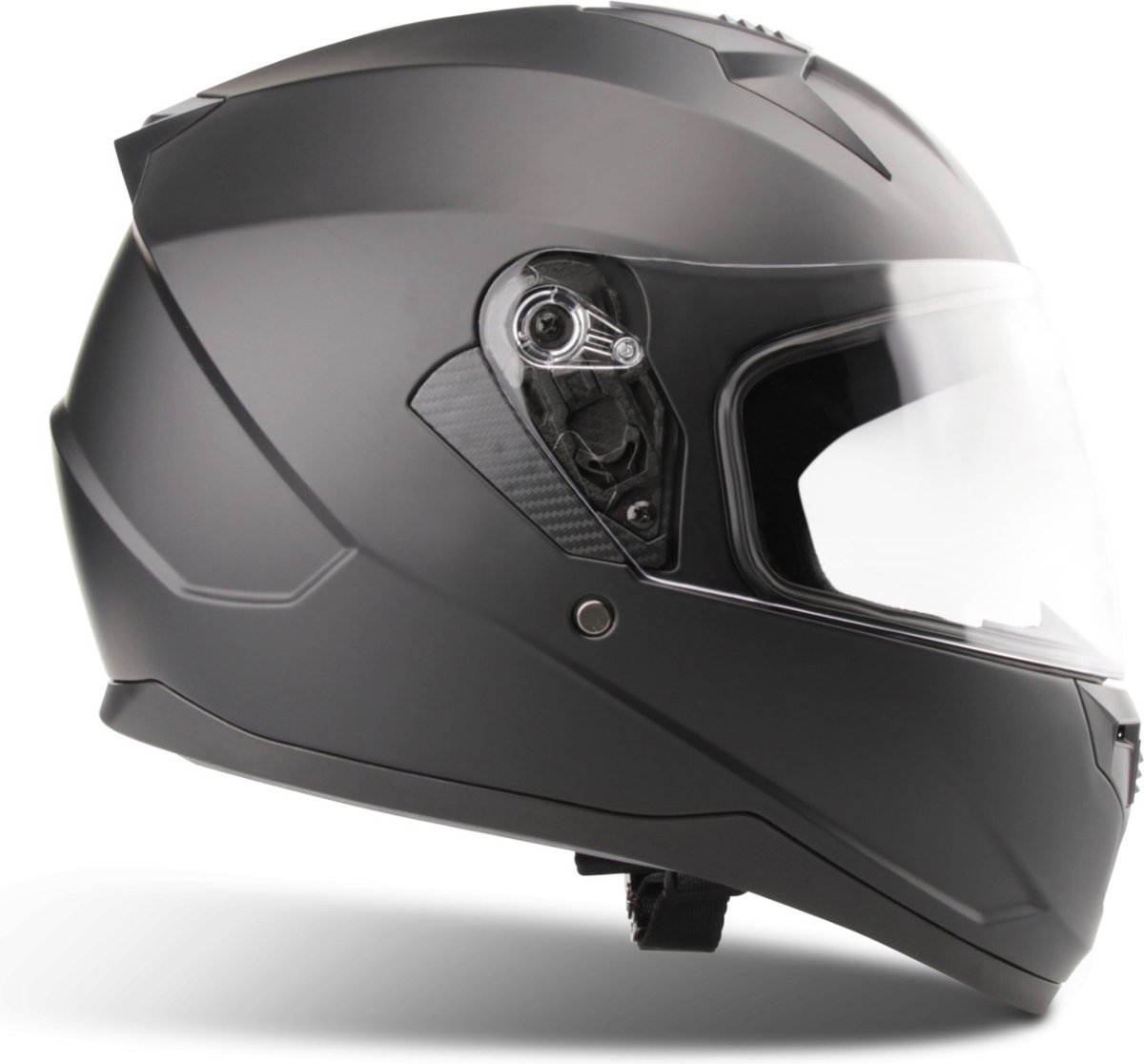VINZ Vigo Integraalhelm / Motorhelm / Scooter helm / Brommerhelm – Mat ...