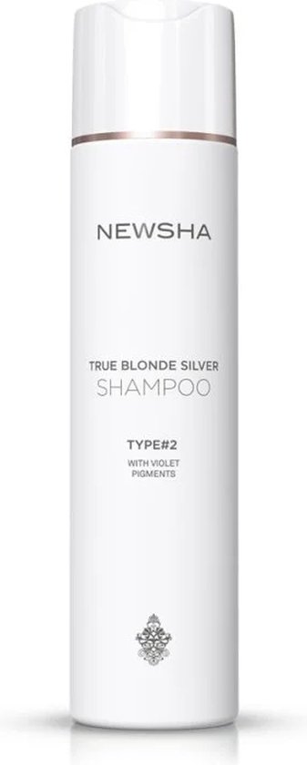 NEWSHA - CLASSIC True Blonde Silver Shampoo # 2 500ML | bol