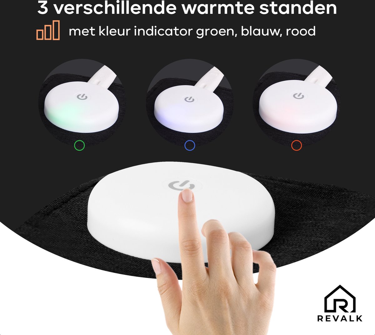 Verwarmde Muismat - Verwarmde Bureau Onderlegger - Infrarood Verwarming ...