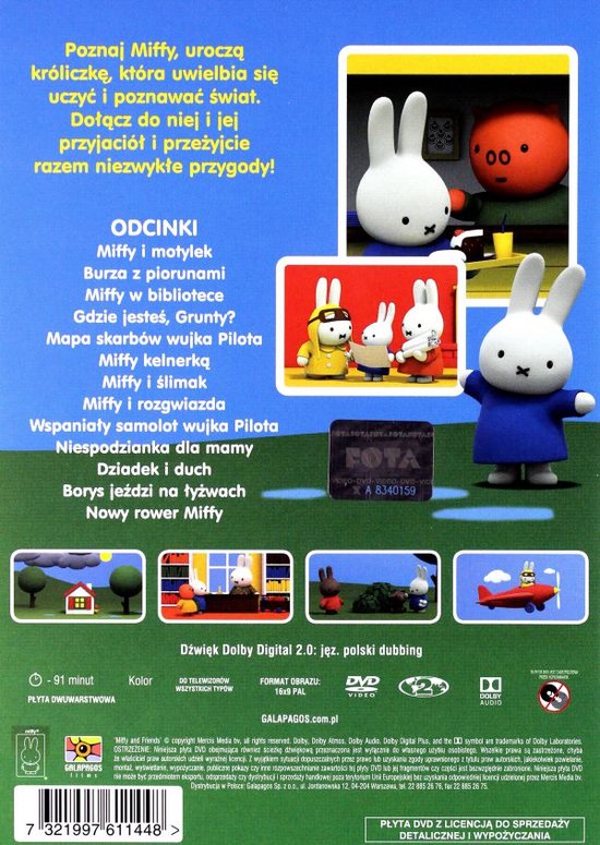 Miffy's Adventures Big and Small [DVD] (Dvd), Dan Chambers | Dvd's | bol