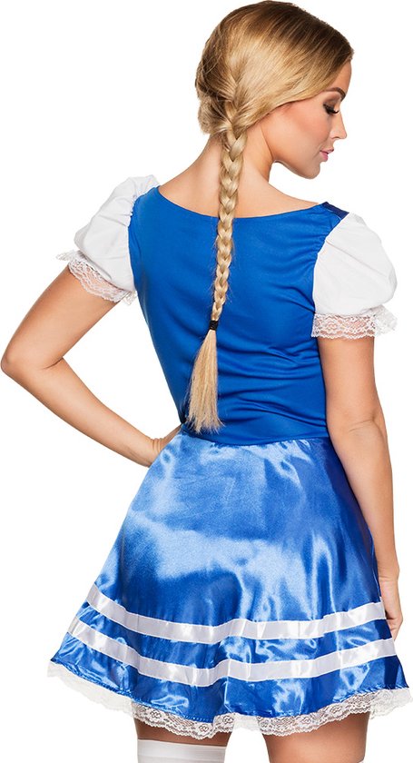Boland - Kostuum Helena blauw (L) - Volwassenen - - Bierfeest | bol