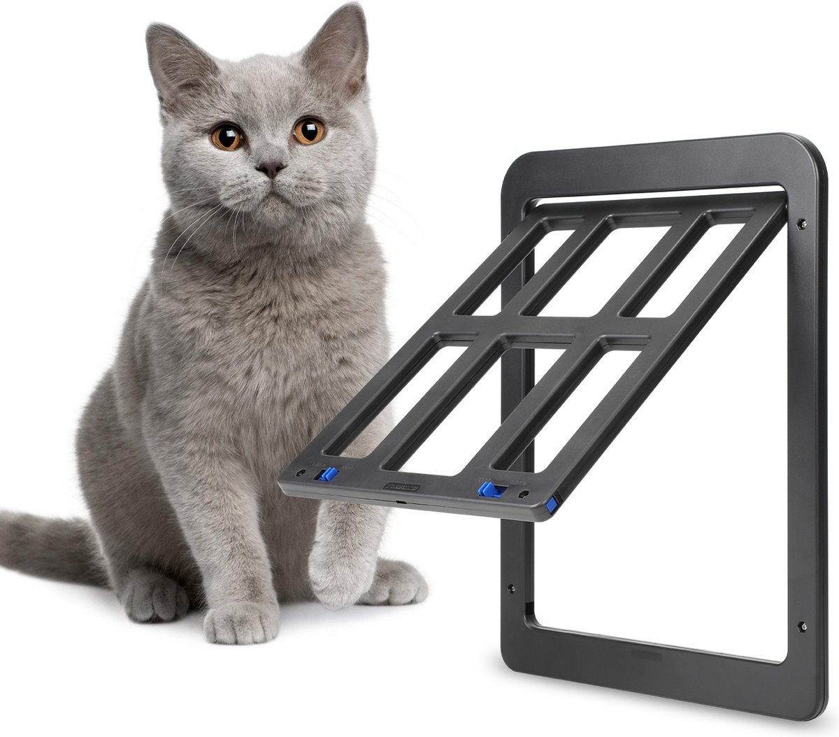 Kattenluik voor hordeur Kattenluik Hondenluik Binnen 25x31.5cm | bol