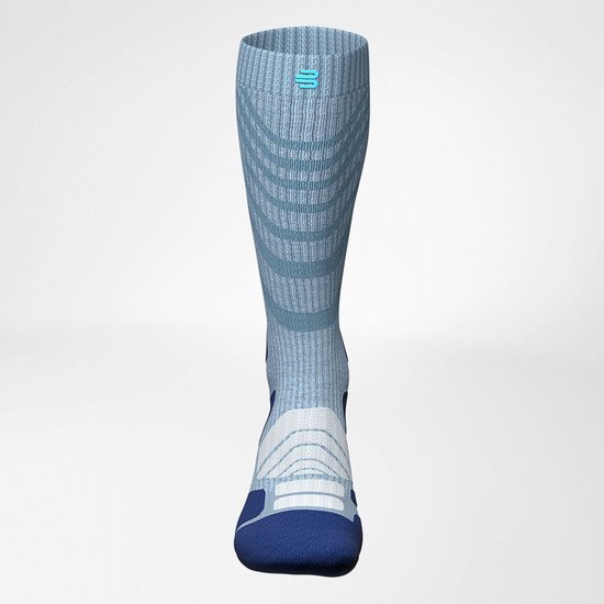 Bauerfeind Outdoor Merino Compression Socks, Women, Sky Blauw, 39-42, M ...