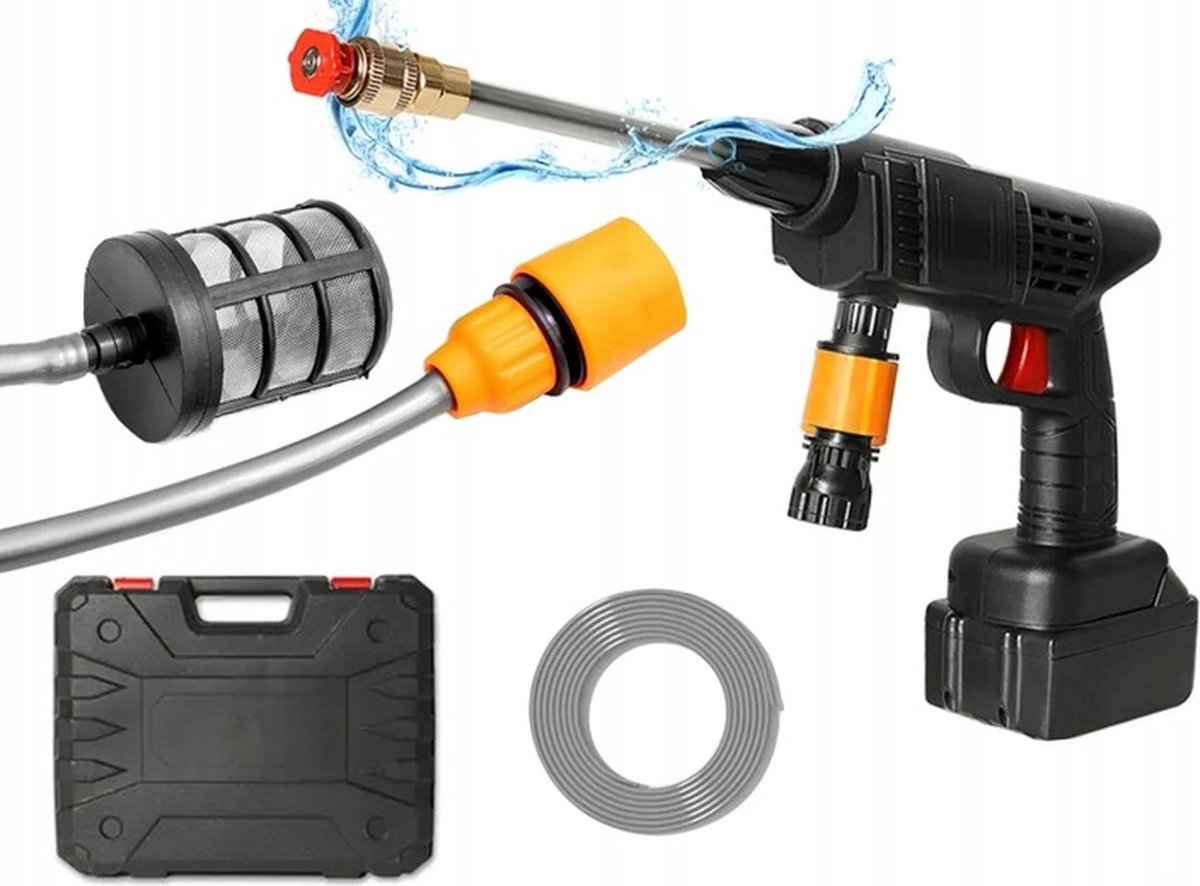 Ariko Draadloze hogedrukreiniger - met accu en oplader - hoge druk ...