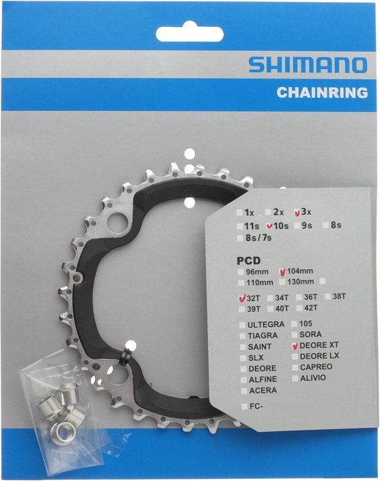 Kettingblad 32T Shimano Deore XT FC-M780/M770 B-Type | bol