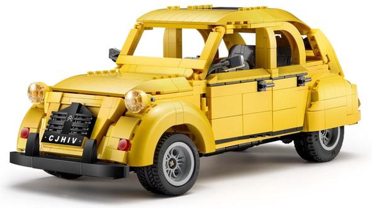 Cada – Citroën 2CV – “lelijke eend” – 1235 Bouwstenen- 100% LEGO ...