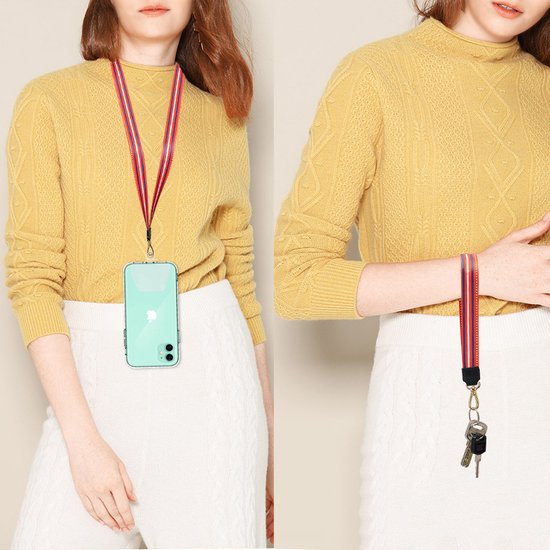 Wondersathome® Universeel telefoonkoord Set Leopard wit - telefoon ...