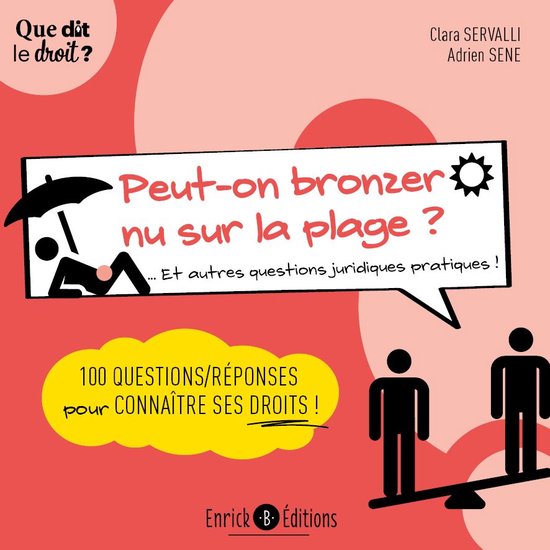 Peut-on bronzer nu sur la plage ? (ebook), Adrien SENE | 9782356449030 ...