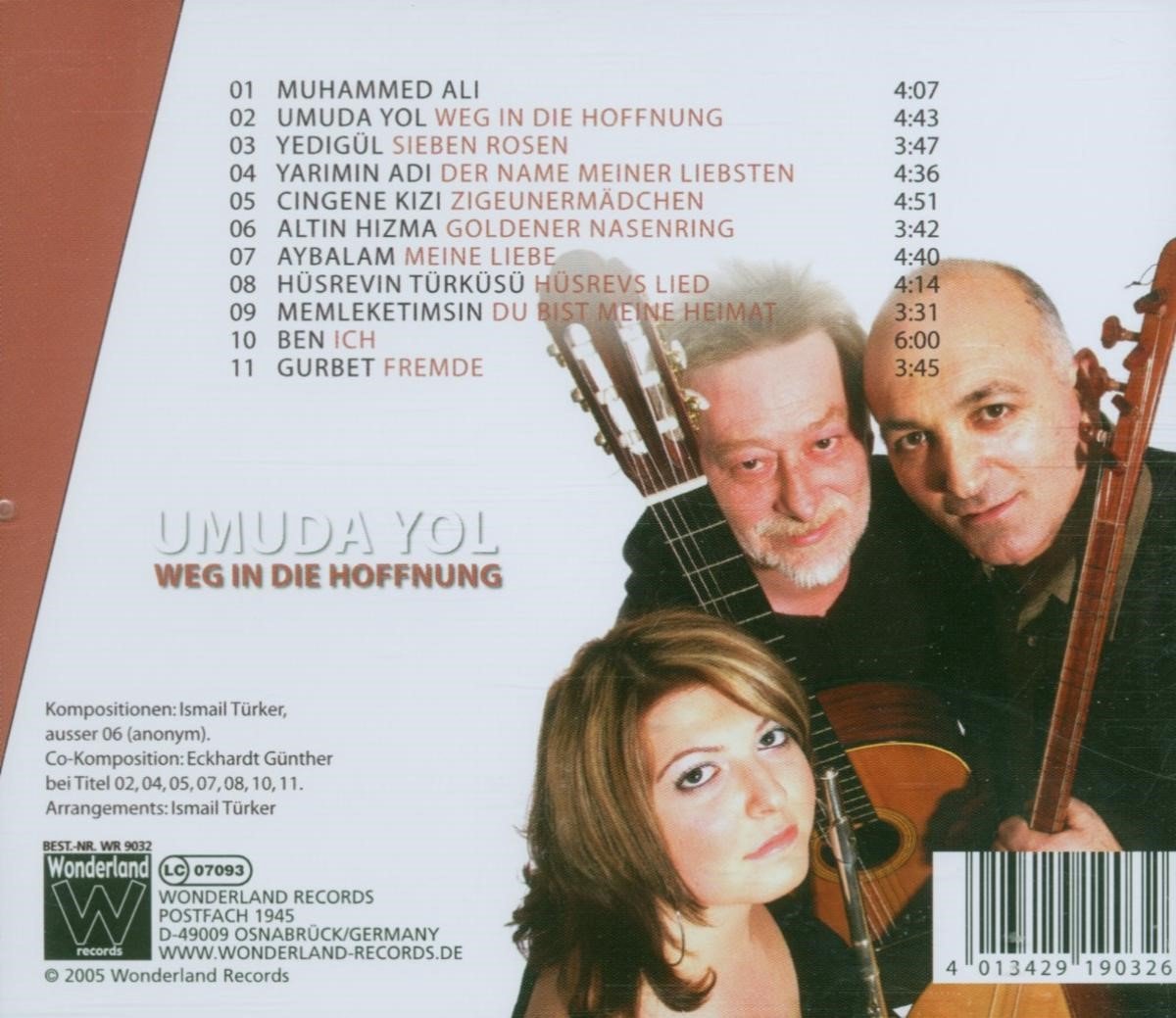 Ismail Tuerker - Umuda Yol - Weg In Die Hoffnung (CD), Ismail Tuerker | CD (album) |... | bol.com