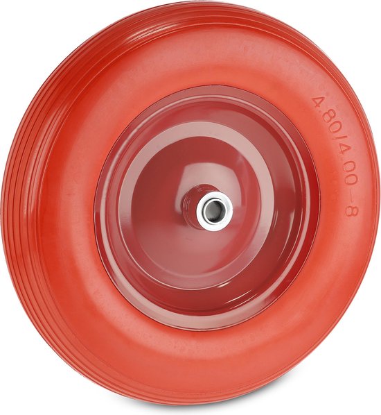 roue de brouette relaxdays 4.80 4.00-8 - pneu anti-crevaison - brouette ...