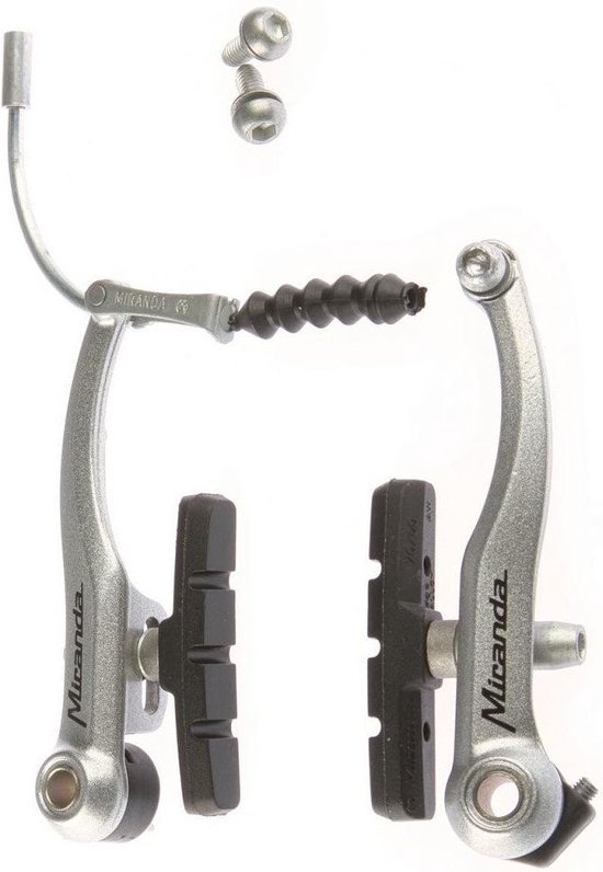Miranda Elegance V-brake Universeel Voor/achter 108 Mm Zilver | bol