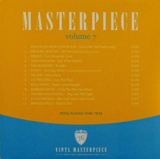 Various Artists - Masterpiece Volume 7 (CD), various artists | Muziek | bol