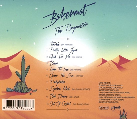 Bakermat - The Ringmaster (CD), Bakermat | CD (album) | Muziek | bol