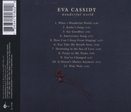 Eva Cassidy - Wonderful World (CD), Eva Cassidy | Muziek | bol
