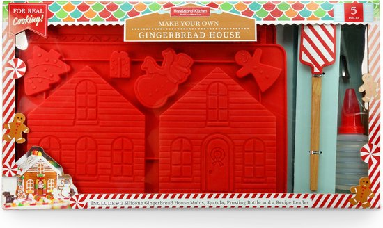 Maak je eigen Gingerbread Huis (Koekhuisje) Set | bol