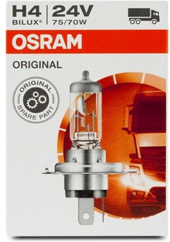 Automotive Bulb Osram 64196 H4 24V 75/70W | bol.com