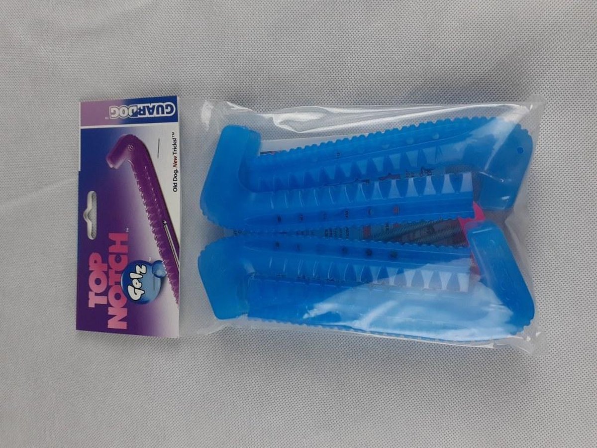 Guardog Schaatsbeschermers Uni Deluxe Blauw Gel | bol.com