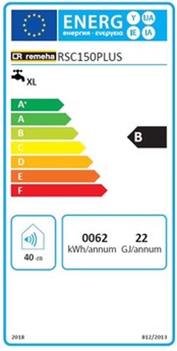 Remeha Sentry voorraadboiler gasgestookt direct gestookt gesloten ...
