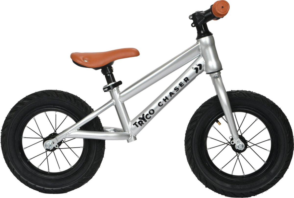 Tryco Loopfiets Chaser - Zilver | bol