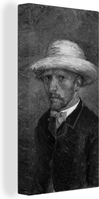 Tableau Peinture Portrait Theo van Gogh - Vincent van Gogh - Zwart ...