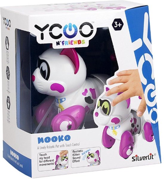 Ycoo N'Friends Robot Mooko + Licht en Geluid - Roze | bol.com