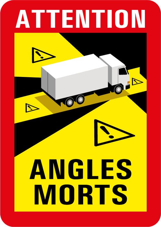 Dode hoek sticker Frankrijk 297 x 420 mm | bol.com