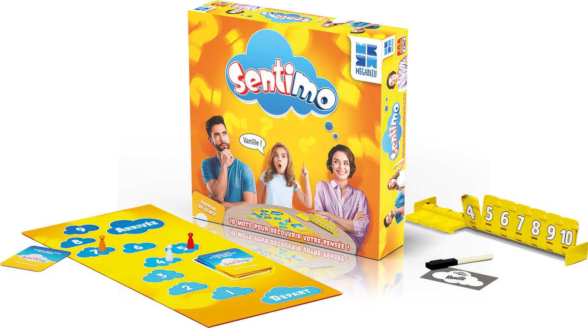 MEGABLEU Sentimo 15 min Kaartspel Familie | Games | bol.com