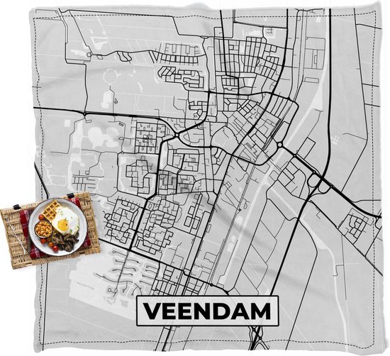 Waterdicht Picknickkleed - Geschikt als Strandlaken / Strandmat ...