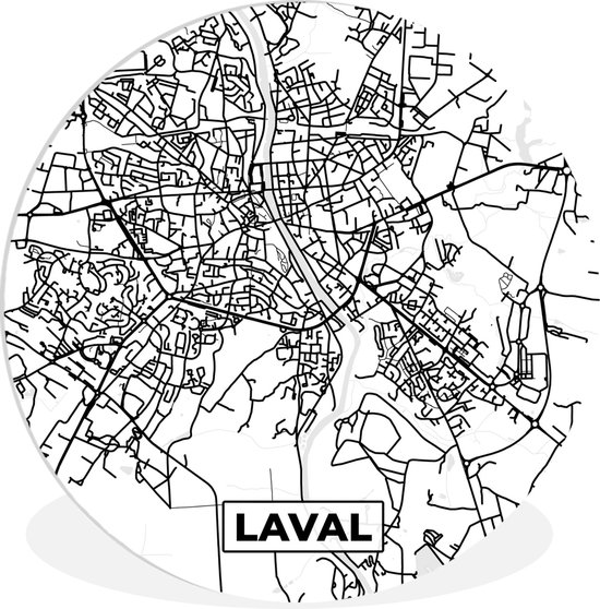 Wall Circle - Wall Circle Indoor - Carte - Laval - Plan de Ville ...